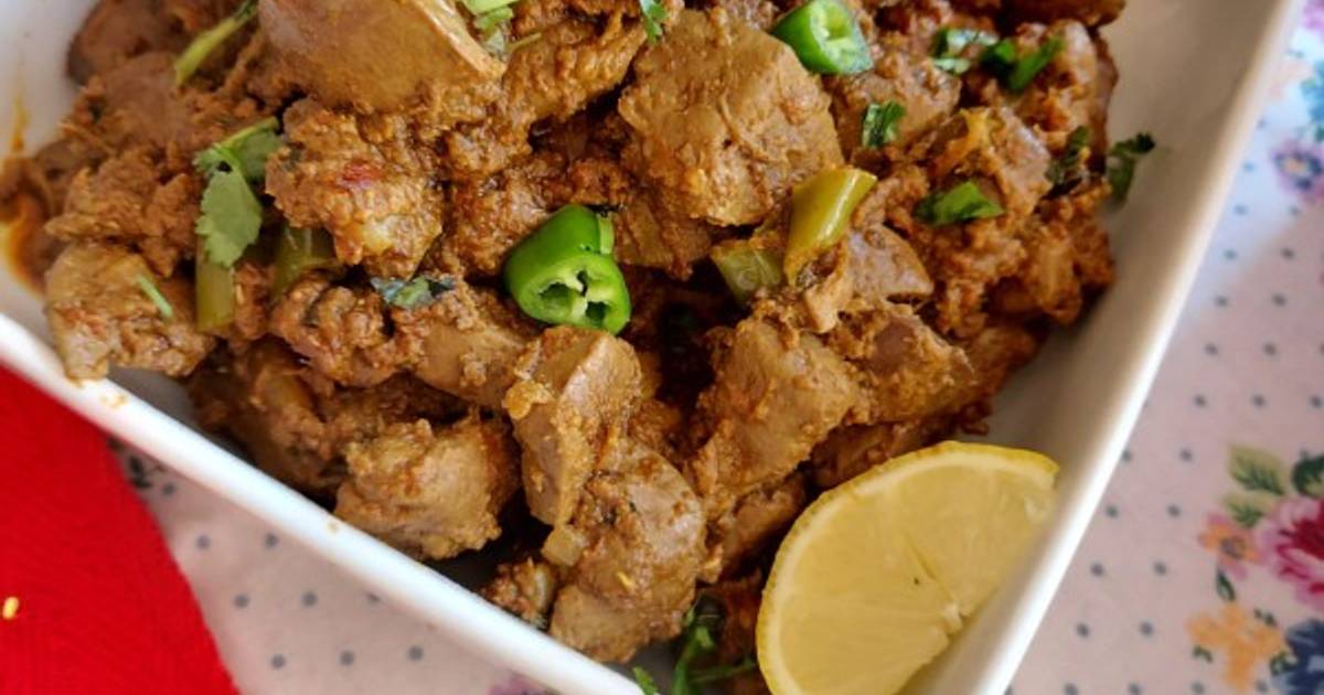 Bhuni kaleji Recipe by Rehana Wasim - Cookpad