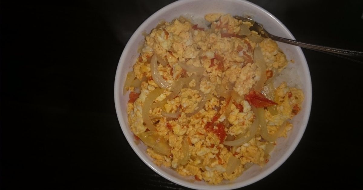 Making Simple Wet Eggs Dish Recipe by sati.arthur - Cookpad