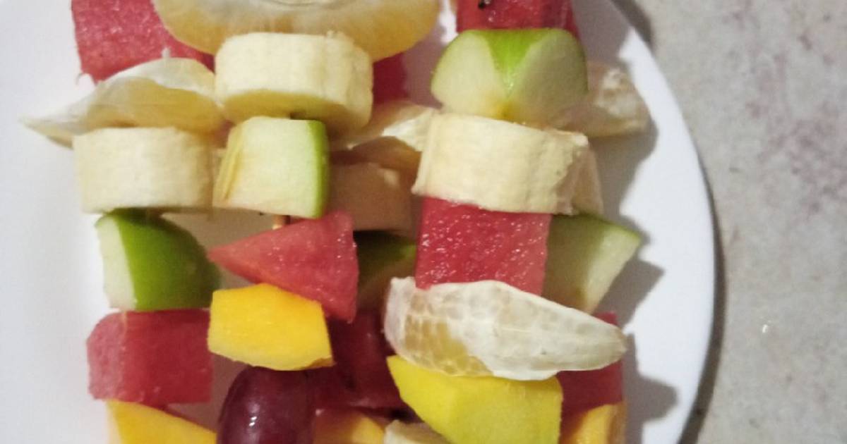 Fruit skewers Recipe by Epps - Cookpad