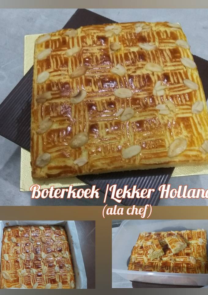 Resep Boterkoek / Lekker Holland (ala chef) oleh Ala Chef - Cookpad