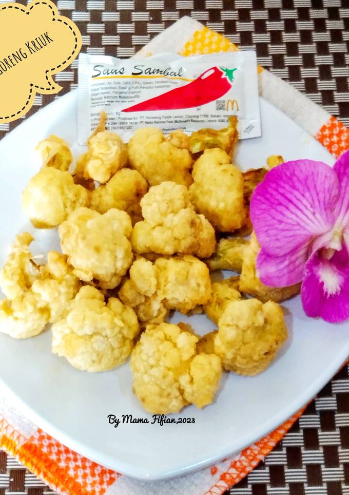 Resep Kembang Kool Goreng Kriuk oleh Lanjarsih/Mama Fifian ...