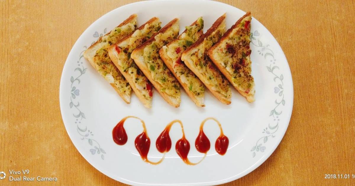 Rava Toast Recipe by SUMAN WADHWA - Cookpad