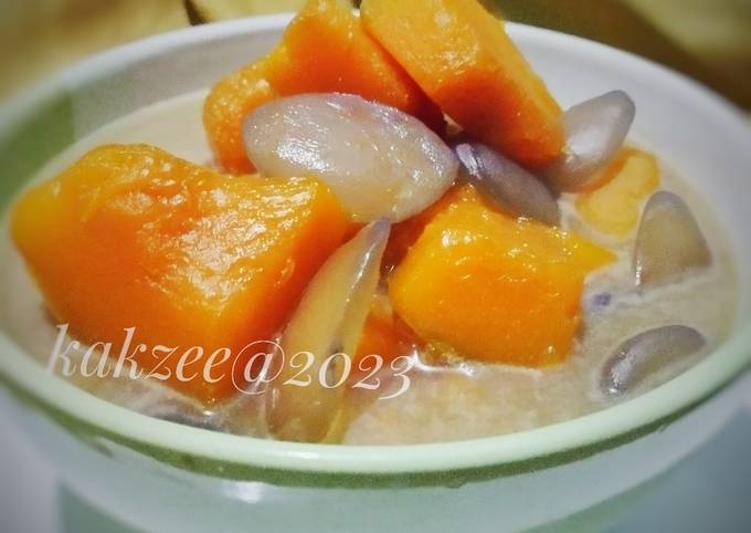 Resep Kolak Waluh Kolang Kaling (labu pumpkin) oleh Kak Zee - Cookpad