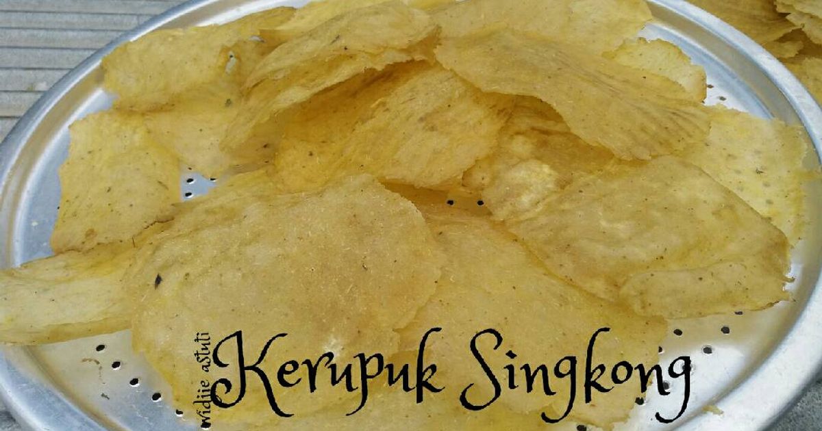 Resep Kerupuk Singkong / Opak Singkong / Kecimpring /Samiler oleh ...