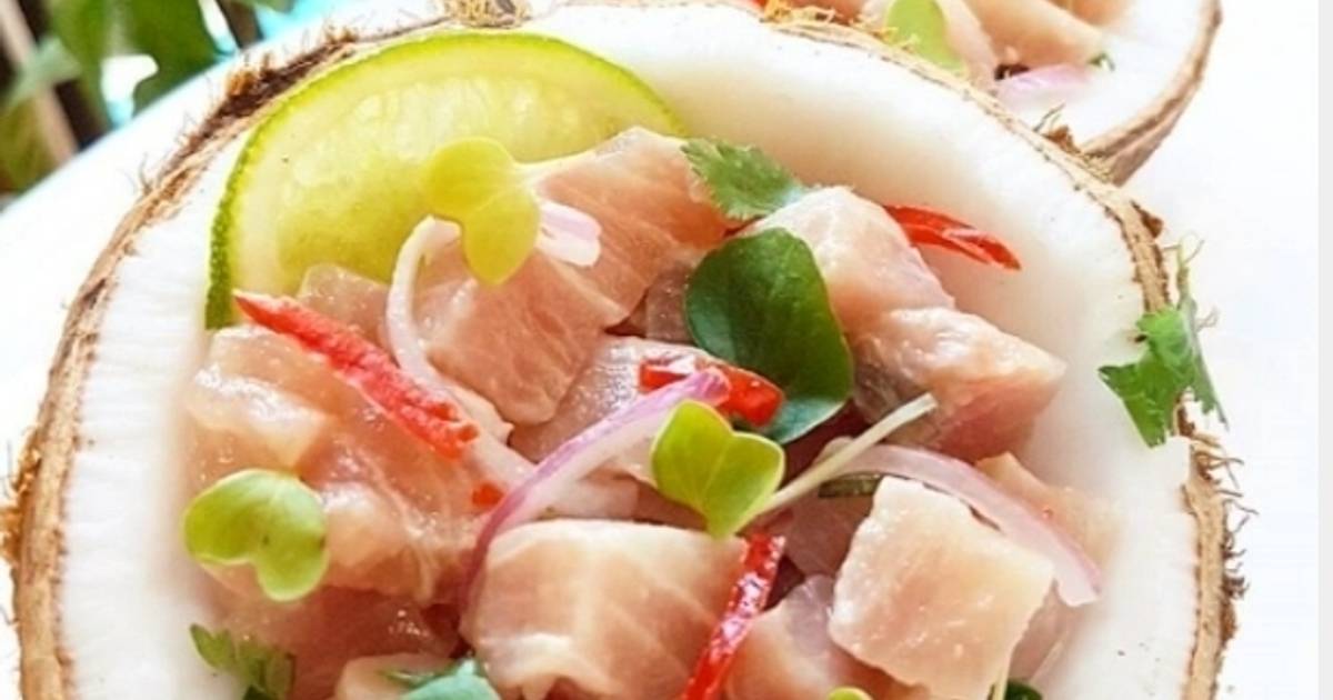 Ceviche de mero - 23 recetas caseras- Cookpad
