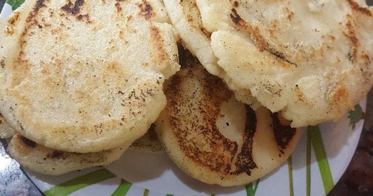 Arepas de harina de maíz - 620 recetas caseras- Cookpad
