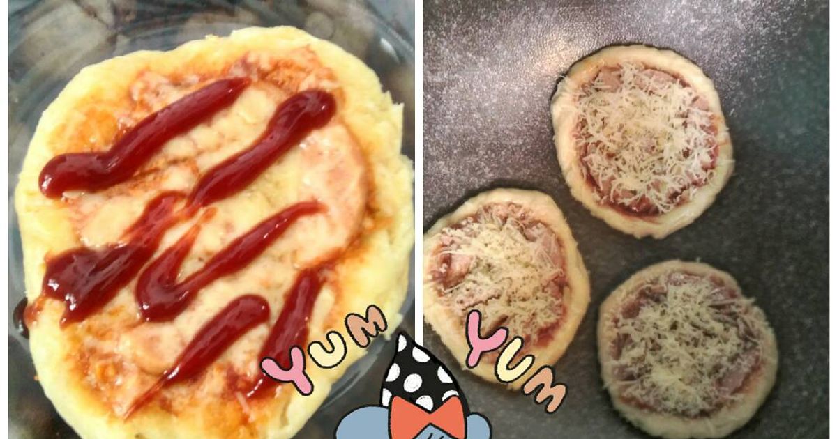 Resep Pizza Mini oleh Mom indah - Cookpad