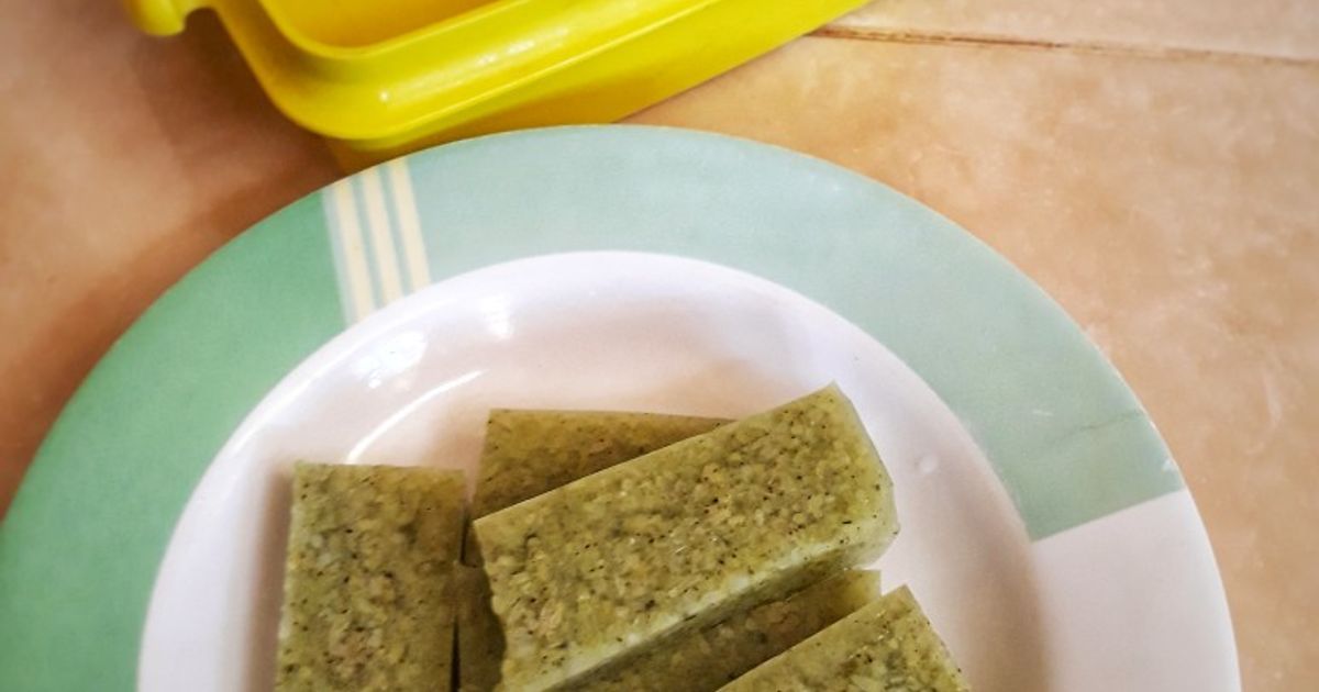 Resep Puding Tape Ketan Ijo oleh Siva Alesha_Kitchen - Cookpad