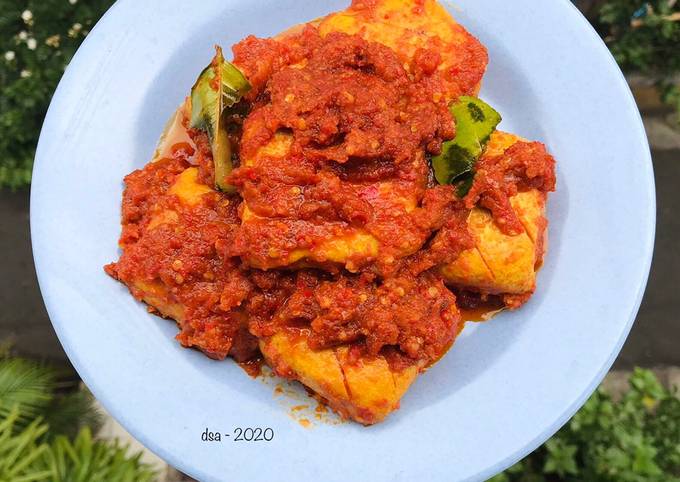 Resep Balado tahu kuning oleh dewialwie - Cookpad