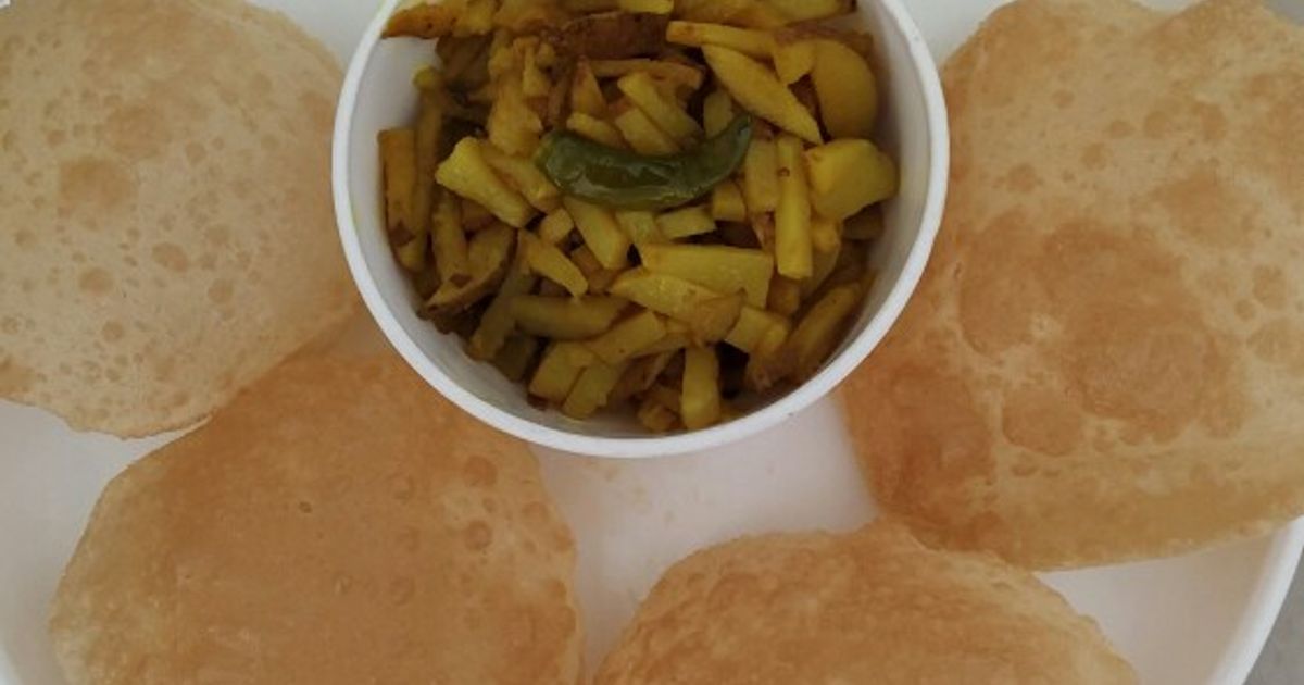 Puri Sabji Recipe by arpita basu - Cookpad