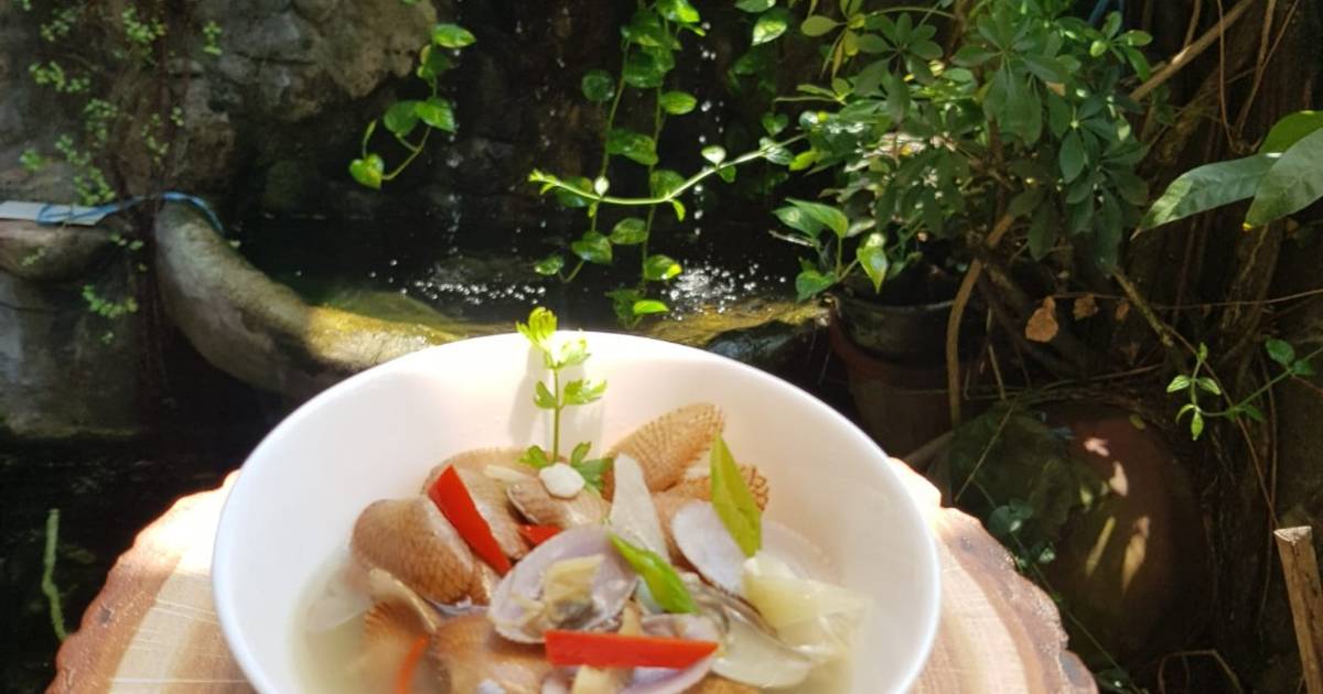 345 resep soup kerang enak dan mudah - Cookpad