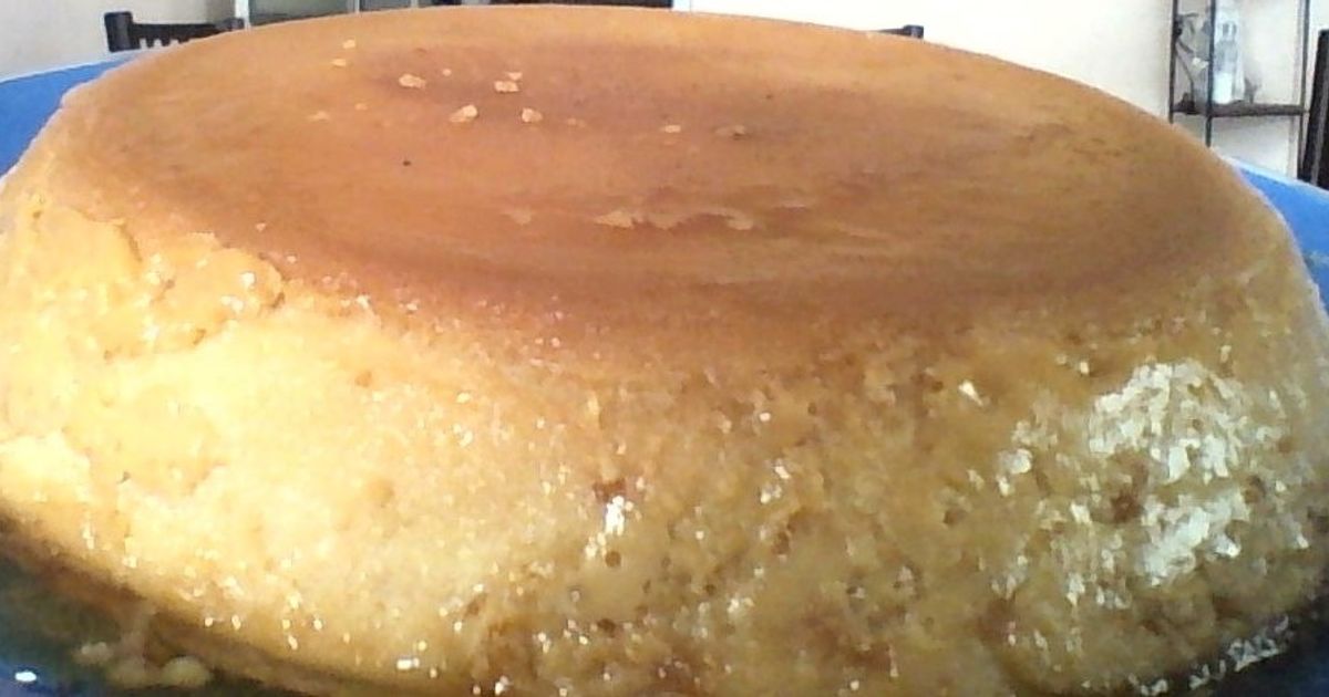 Flan Napolitano Recipe By Camila Hernández