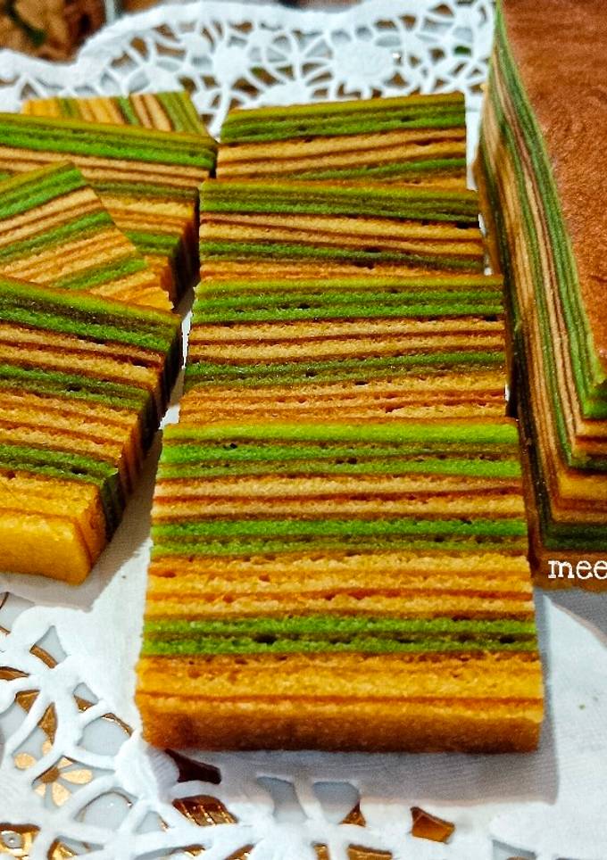 Resep Lapis Legit Ginggang Khas Pontianak oleh Mena Andriana - Cookpad