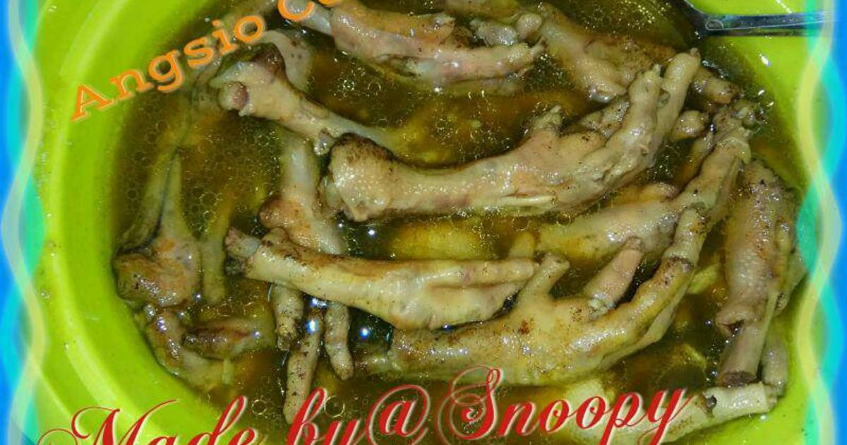 Resep Angsio Cakyam (cakar ayam) oleh Novi Bundanya Rafif Icha - Cookpad