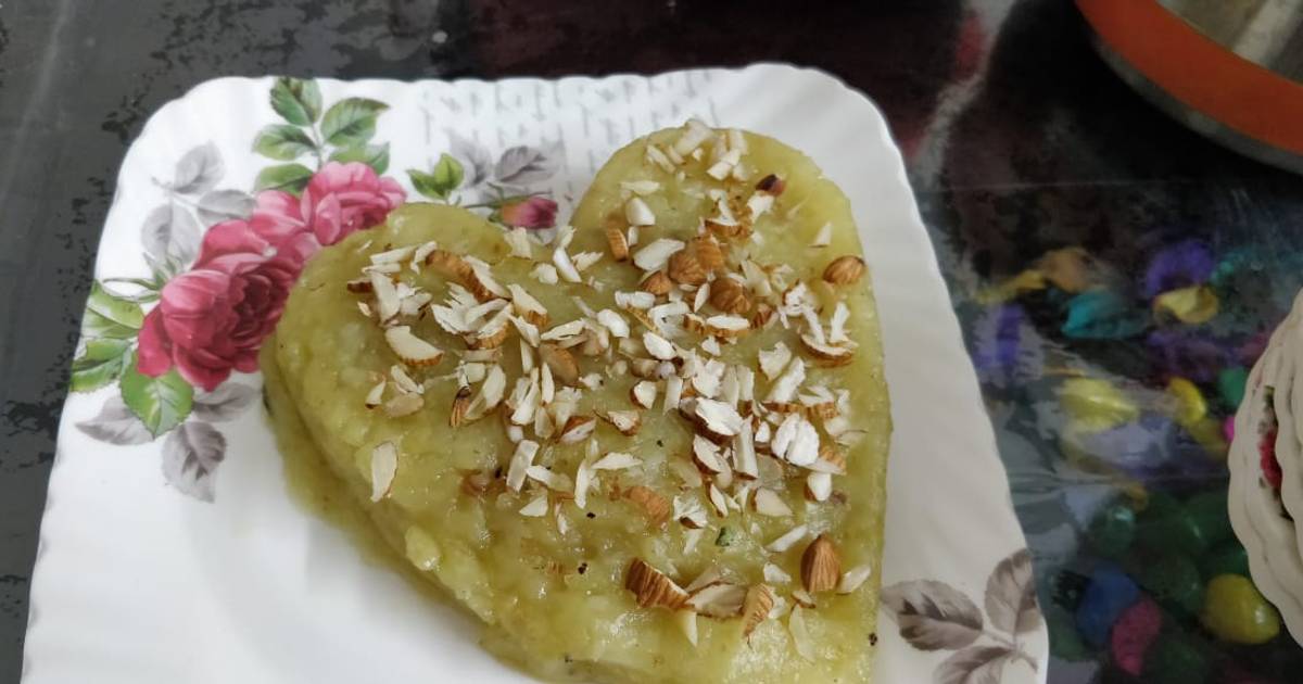 Potato halwa Recipe by Deepti Kulshrestha - Cookpad