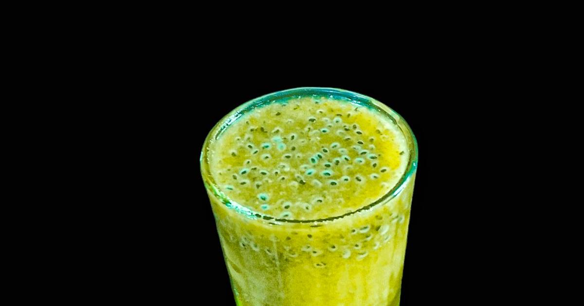 Raw Mango Sharbat With Sabja Seeds. 🥂 Recipe by Juhi Sewani 💕 - Cookpad