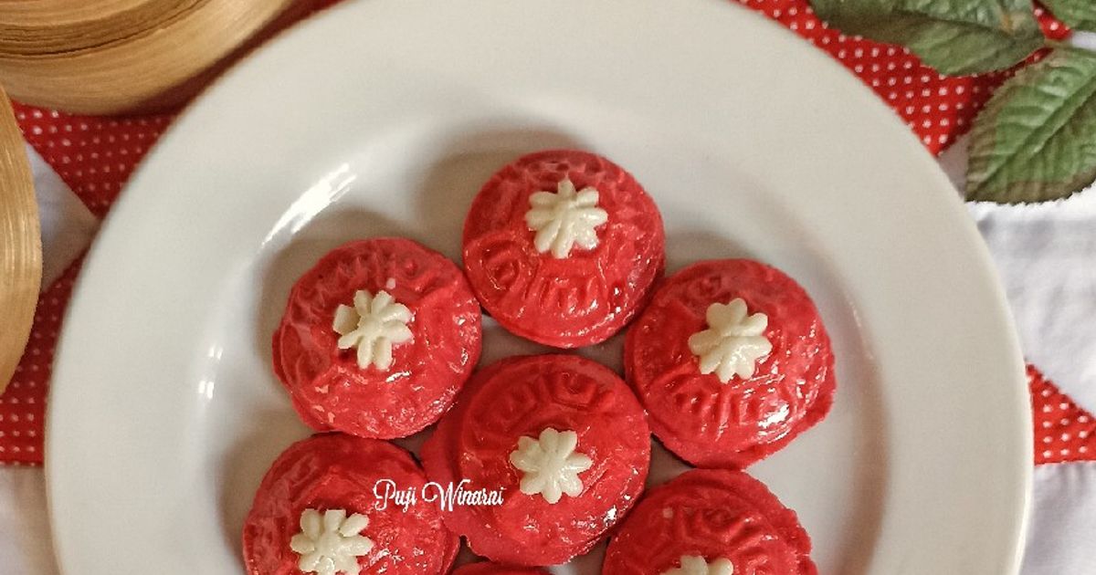 Resep Kue Ku Merah Putih oleh Puji Winarni - Cookpad