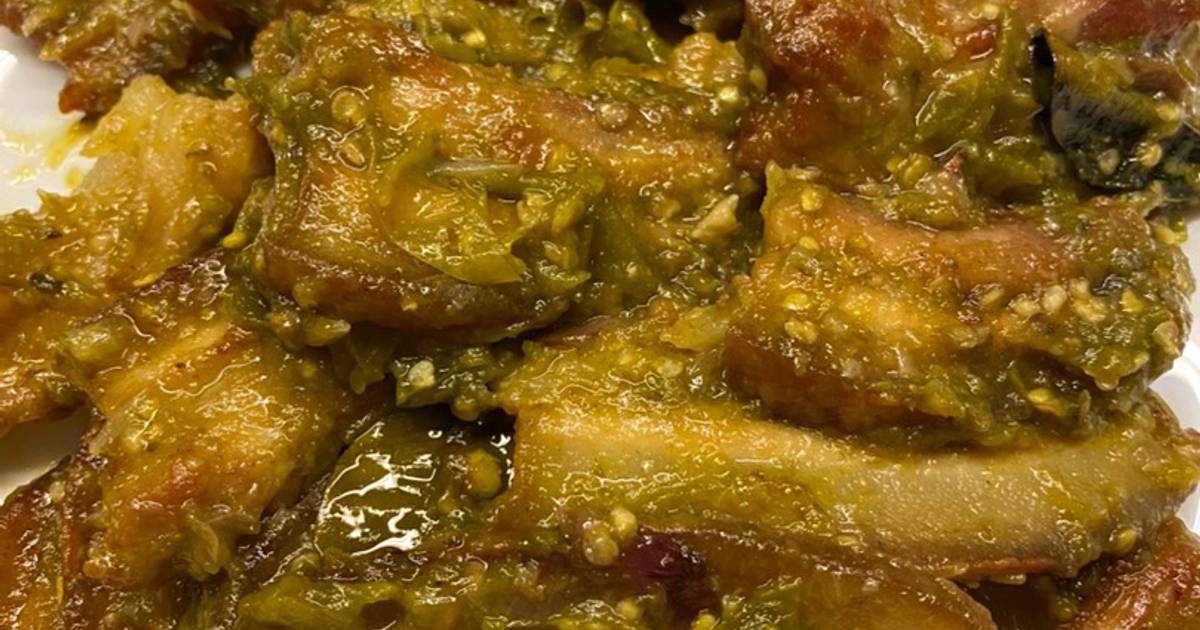 Resep Sancam sambal ijo oleh levi - Cookpad