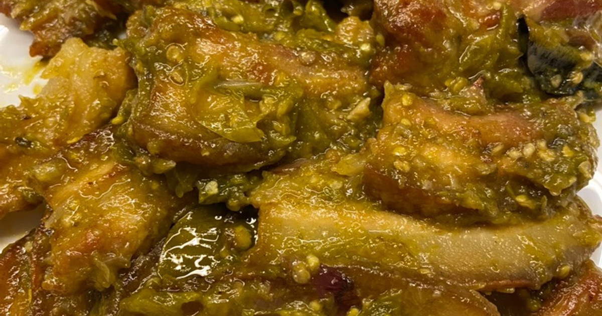 Resep Sancam Sambal Ijo oleh levi - Cookpad