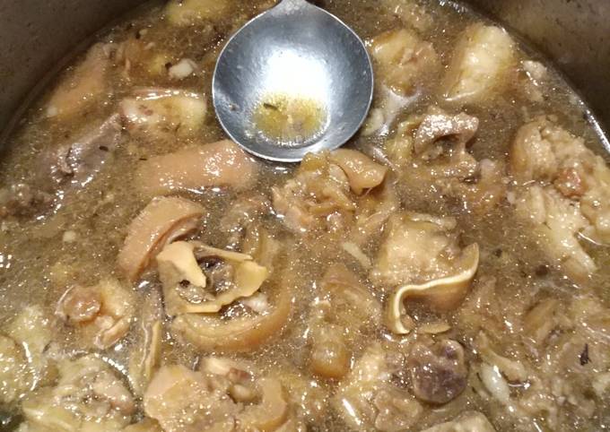 Resep Cukiok masak kecap ala mama oleh Natalia Menuh Saputra - Cookpad