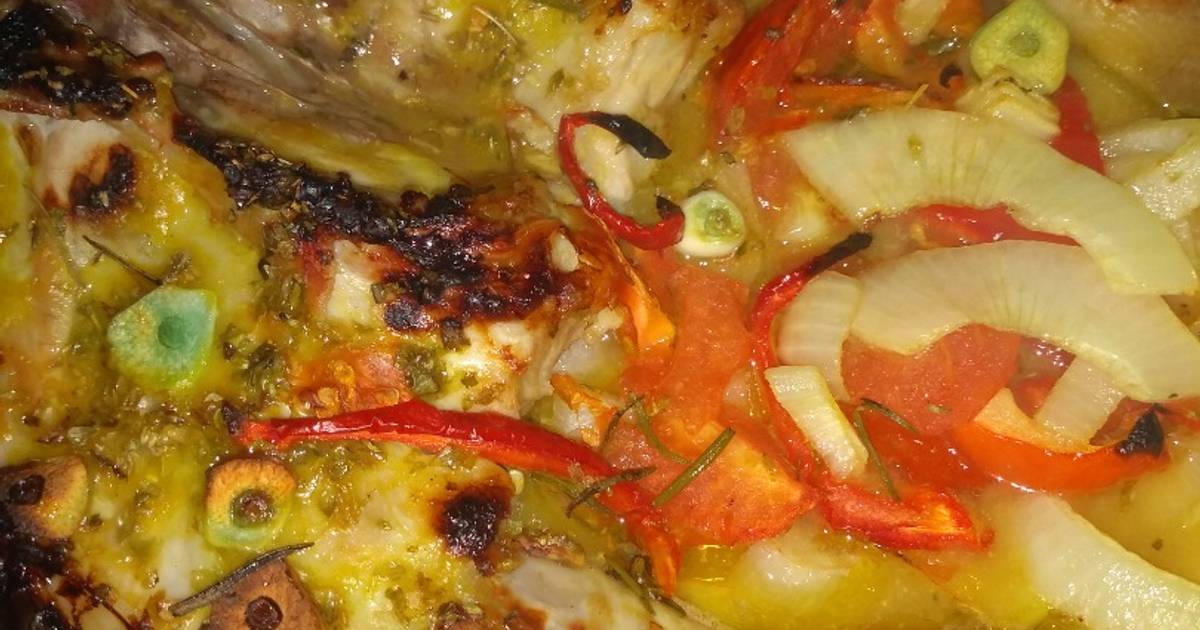 Pollo trozado al horno - 88 recetas caseras- Cookpad