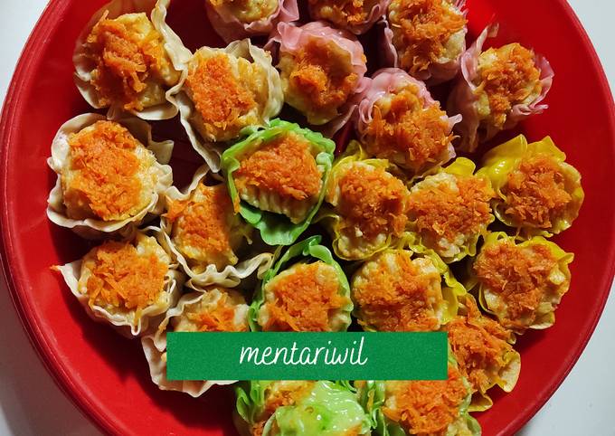 Resep Dimsum ayam wortel oleh Mentari Wilutami - Cookpad