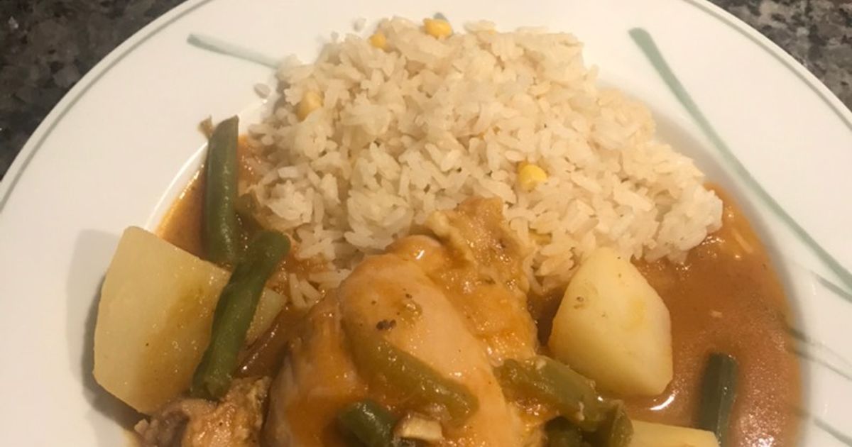 Muslos De Pollo Guisados Con Papas Y Ejotes Receta de scarlett Anaya ...