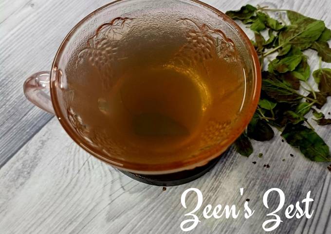 Fresh Tulsi Leaves Tea Recipe by ZMA - Cookpad