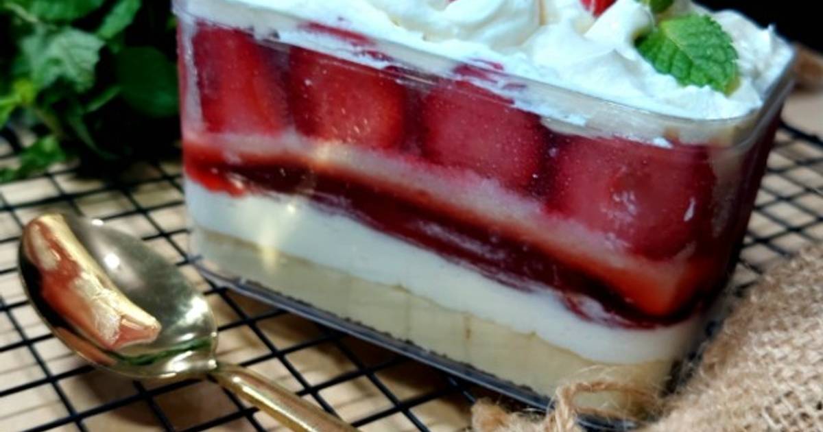 Resep dessert box modern yang enak, mudah, dan cocok untuk usaha