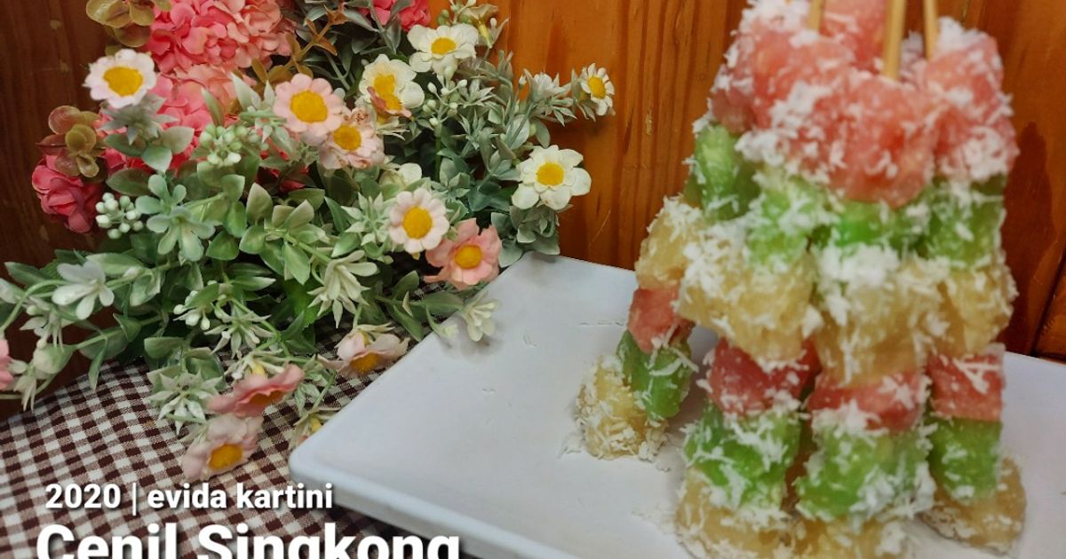 Resep Cenil Singkong Pelangi oleh Evida Kartini - Cookpad
