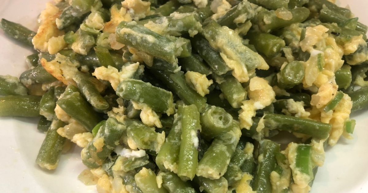 Ejotes Con Huevo A La Sonorense Receta de VÍCTOR ARRIOLA 🇲🇽- Cookpad
