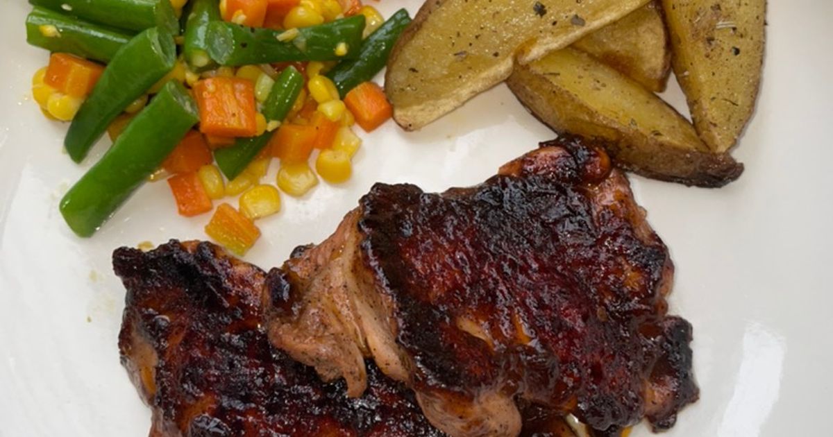 Resep Chicken Steak Saos Bbq oleh Dapur Ulik - Cookpad