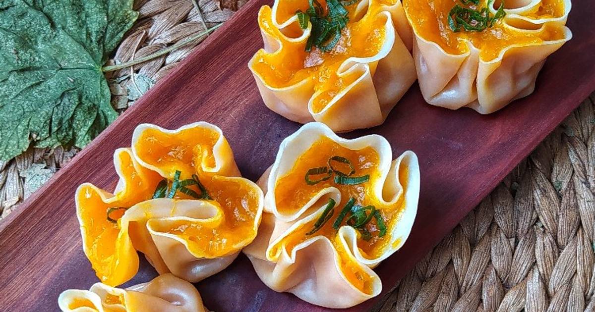Resep Dimsum Labu Parang oleh dapur ade - Cookpad