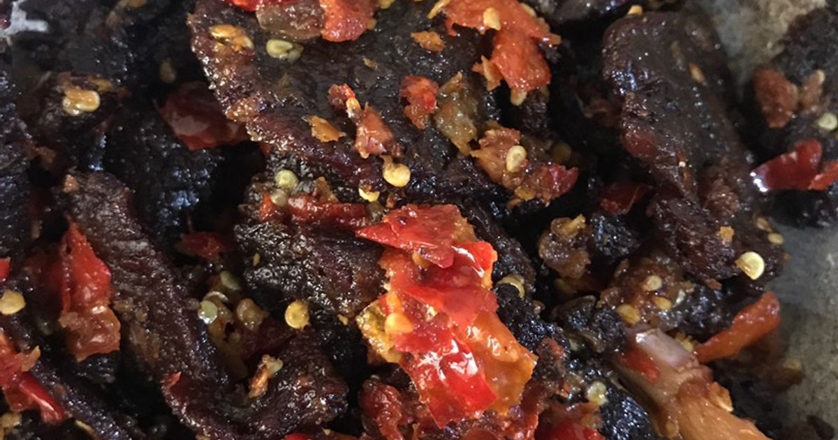 Resep Crispy Dendeng Balado oleh mrs - Cookpad
