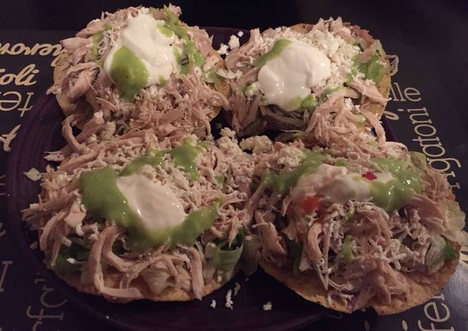 Tostadas de pollo (sencillas) 😉 Receta de Mi Cocina- Cookpad