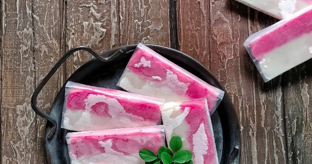 18 resep es wadai merah enak dan mudah - Cookpad