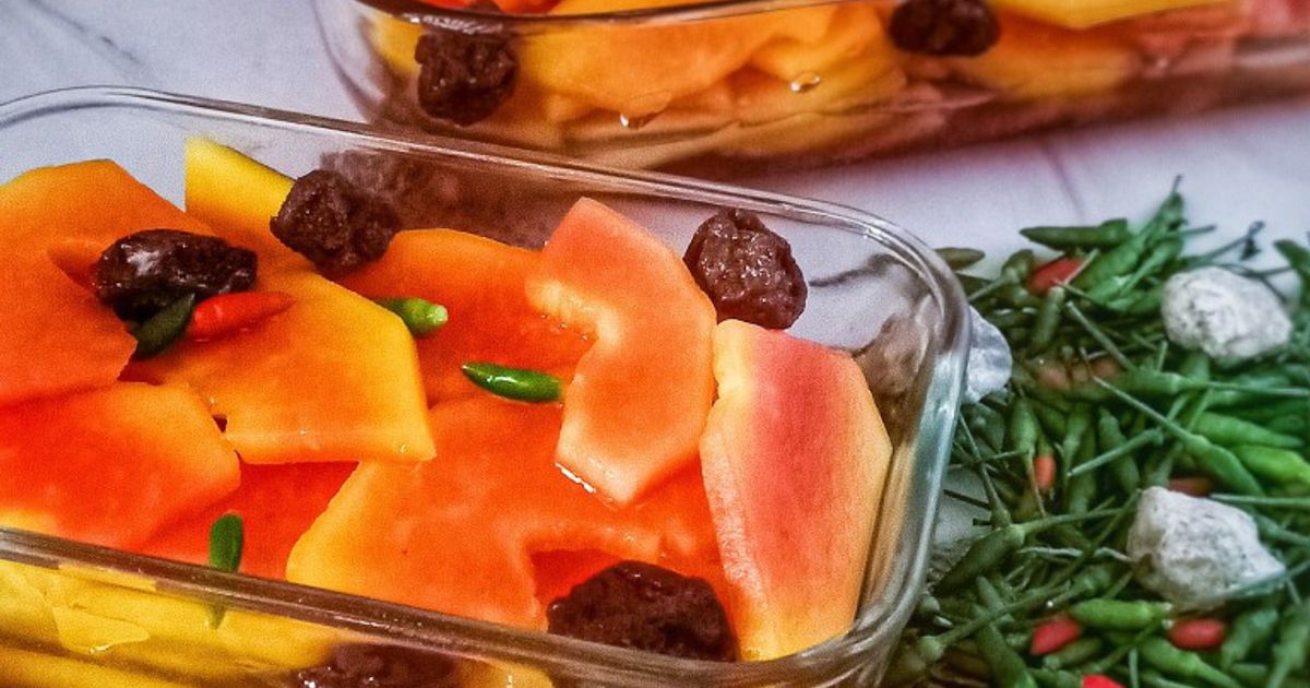 7 resepi papaya jeruk yang sedap dan mudah oleh komuniti Cookpad - Cookpad