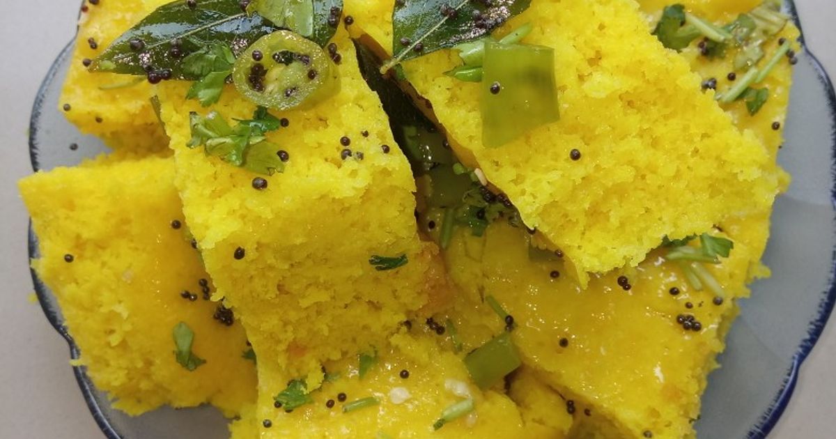Jayshree Doshi દ્વારા રેસીપી નાયલોન ખમણ (Nylon Khaman Recipe In ...