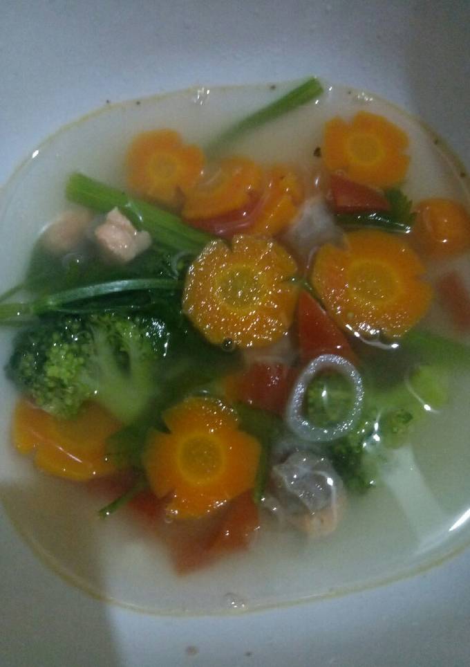 Resep Sup Salmon Untuk Anak Diatas 1 Tahun oleh Yuliana - Cookpad