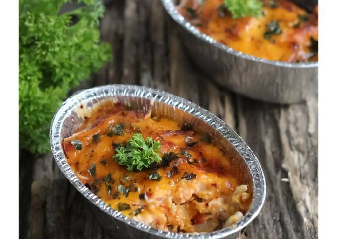Resep Salmon kani mentai rice oleh Najma Fiq - Cookpad
