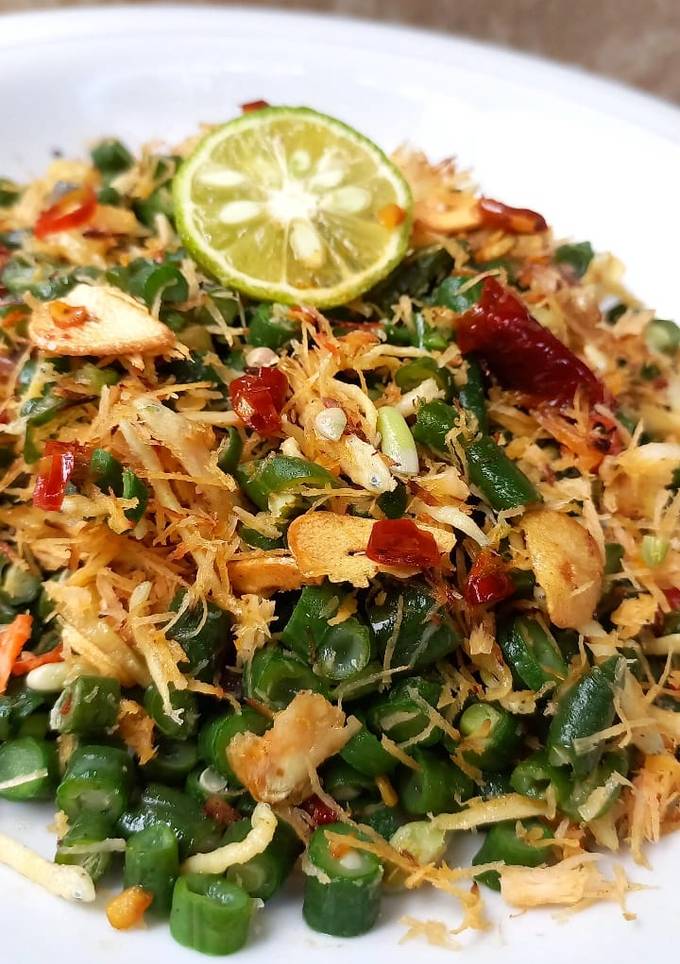 Resep Lawar Gerang Kacang Panjang oleh Citra Devi - Cookpad