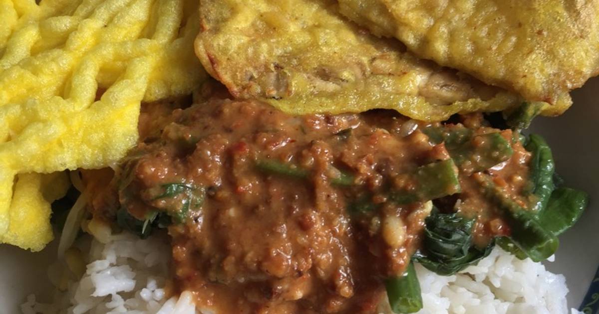 Resep Sego Pecel oleh Lse Lusia - Cookpad