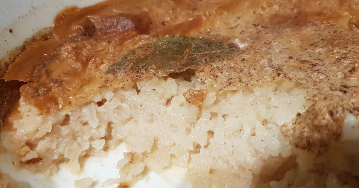 Vegan Rice Pudding Recipe by Samantha B - Cookpad