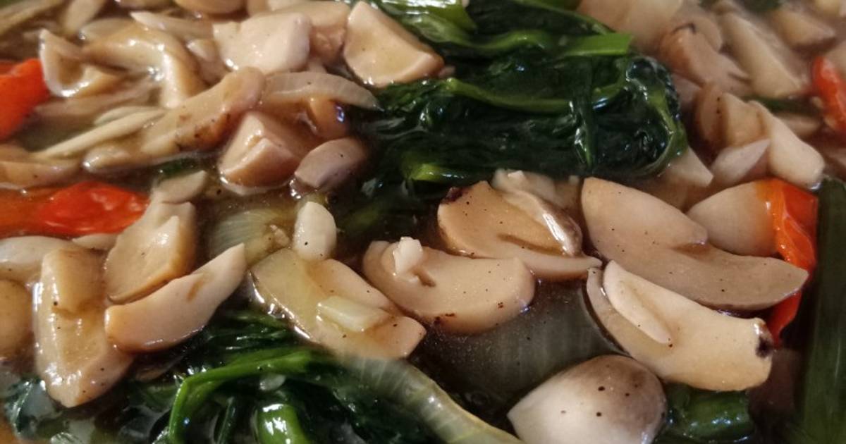 26 resep tumis jamur merang dengan kangkung enak dan mudah - Cookpad