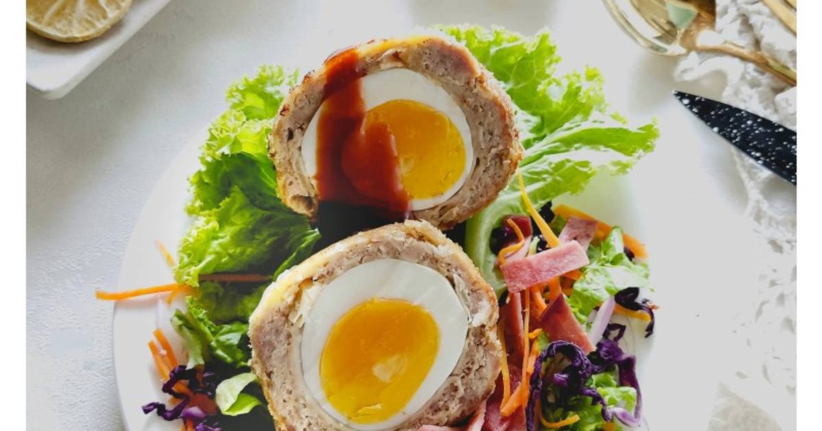 Resep SCOTCH EGGS / BISTIK TELUR oleh Tyas yodha - Cookpad