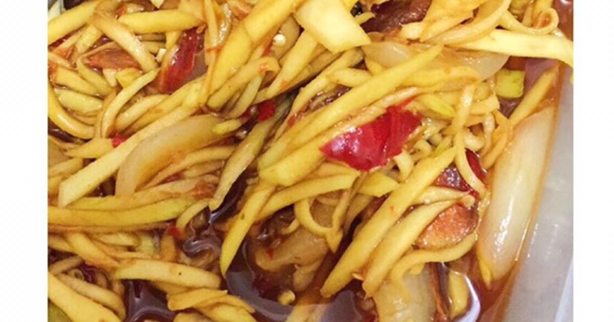 Resep Rujak Manis Mangga +Rambutan (Pedas Manis) /Manisan Mangga oleh mommyDisha 👩🏻‍🍳 - Cookpad