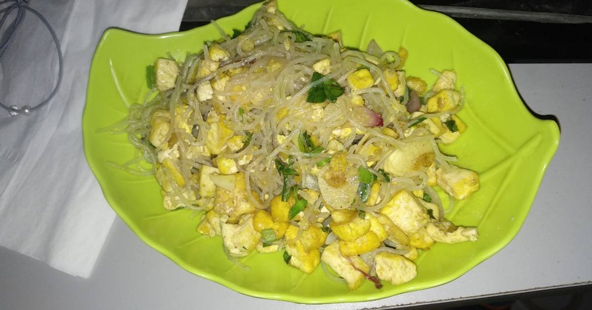 Resep Tumis Bihun Tahu oleh daisynr - Cookpad