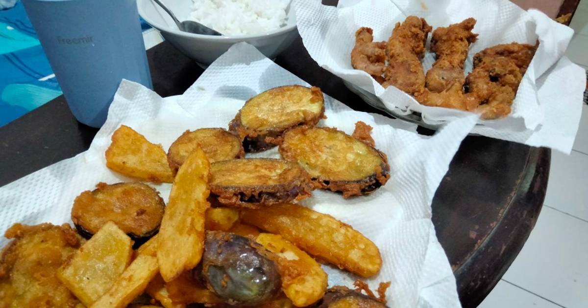 Resep Terong Goreng Tepung Crispy yang Enak dan Mudah Dibuat: Hidangan ...