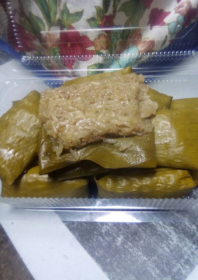 Resep Lapek ketan pisang oleh Iin Indar Nik - Cookpad