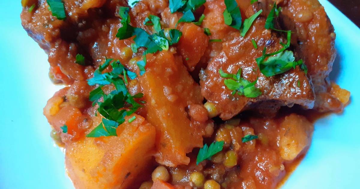 Estofado de carne paleta con papa - 34 recetas caseras- Cookpad